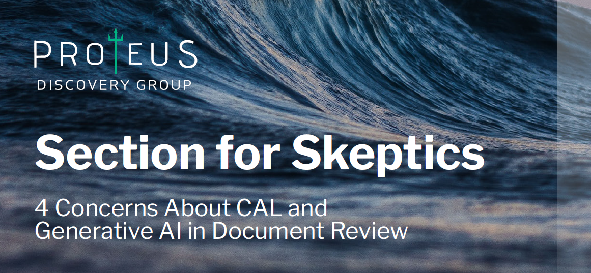 Proteus Blog | eDiscovery & Managed Review